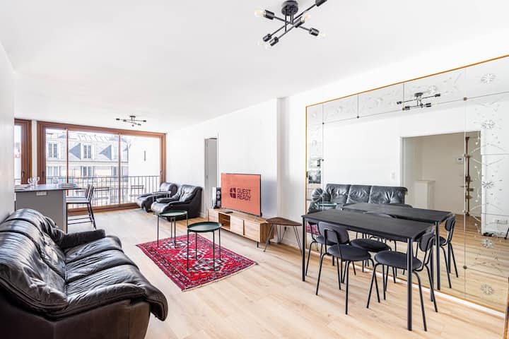 Guestready - Confort Familial Avec Balcon Pour 8 - Saint-Cloud