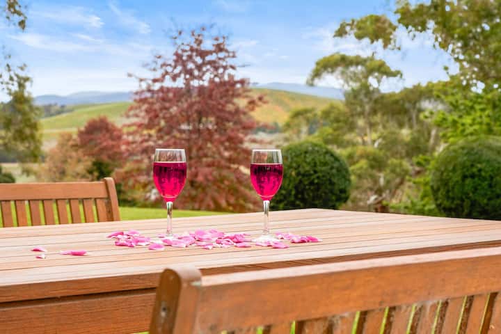 Yarra Valley 2br Lux Vineyard Retreat - Yarra Glen