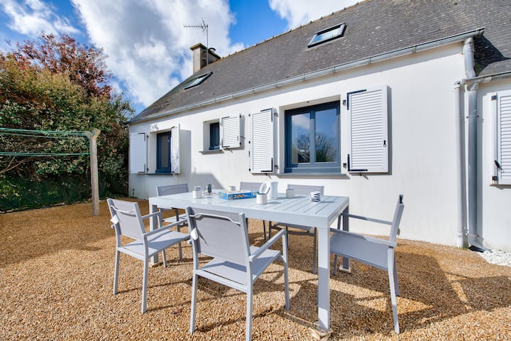 Maison Pour 6 Avec Terrasse Et Jardin - Kerlouan
