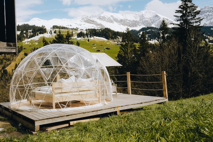 Bubble-suite Bei Adelboden Mit Blick Auf Die Alpen - Kandersteg