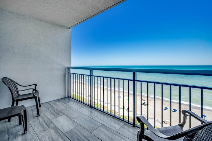 Direct Oceanfront 4br/4ba Unit - Bay View Resort B - Myrtle Beach