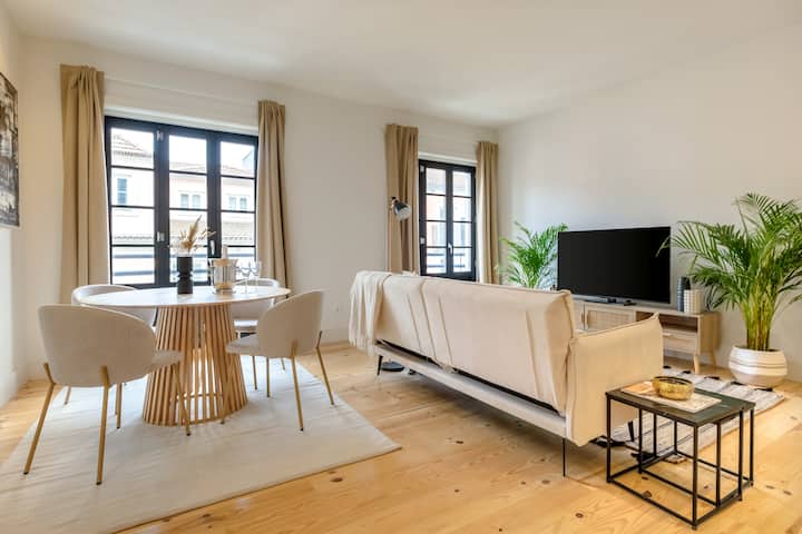 Art Deco 23 Luxury 2br Apartment Downtown Metro Ac - Porto