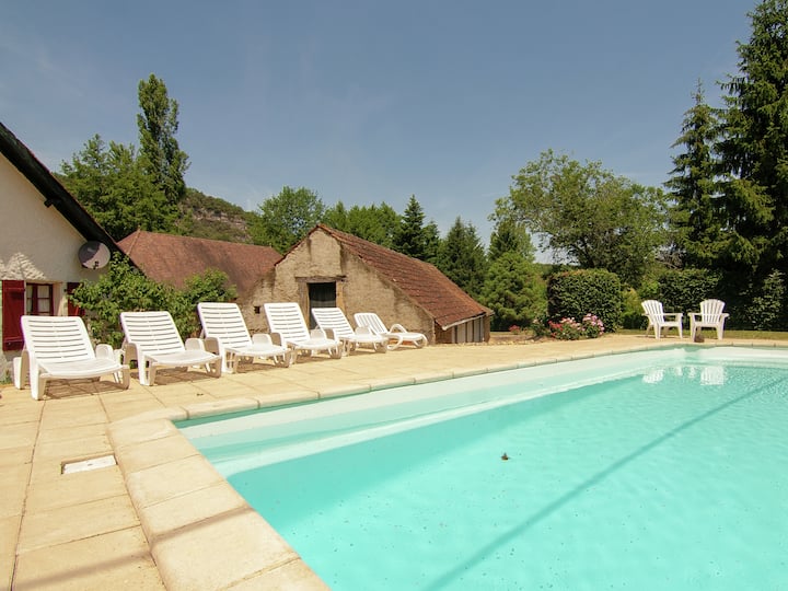 Appartement א Vezac Avec Piscine - Castelnaud-la-Chapelle