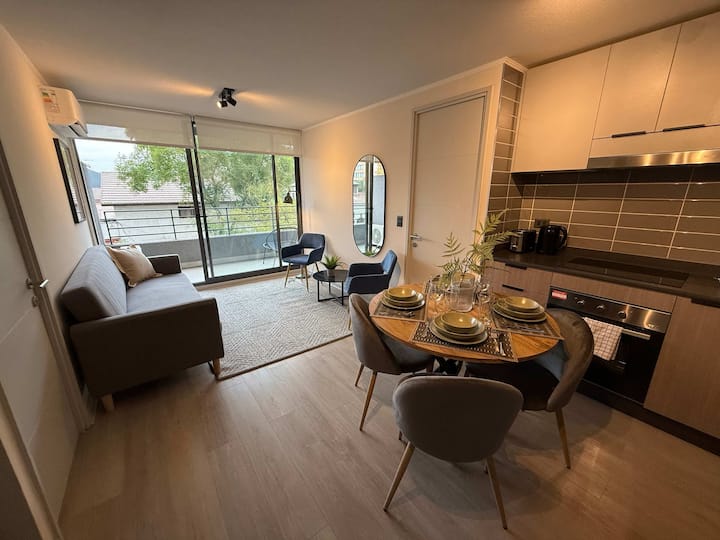 Hom I Dpto 2d2b Con Parking Cerca Al Movistararena - Chile