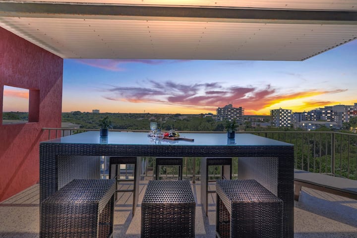 Spacious Family Terrace With Sunset Views - Darwin