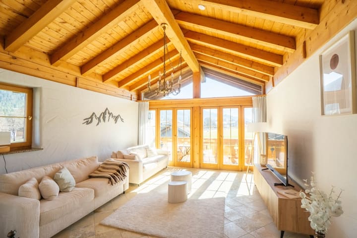 2-zimmer Ferienwohnung "Alpentraum" In Farchant - Zugspitze