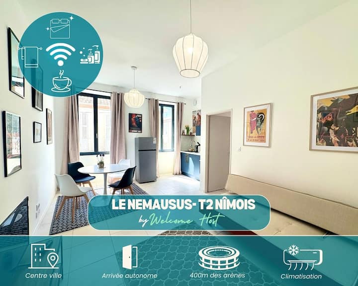 Le Nemausus, T2, Cœur De Nîmes, Lit 160 Et Clim - Caissargues