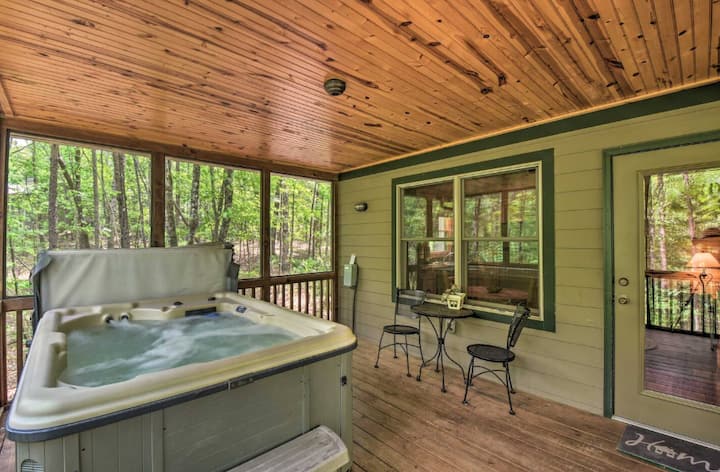 New! Hot Tub! Firepit! Minutes To Helen! - Sautee Nacoochee, GA