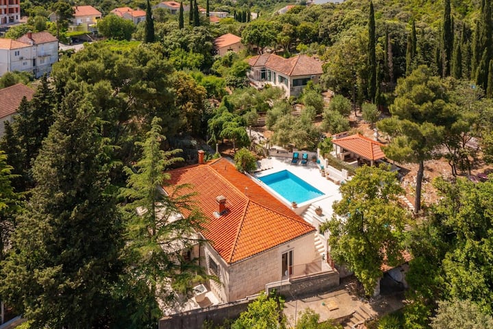 Luxury Villa Korcula Timeless For 6-pool, Parking - Lumbarda