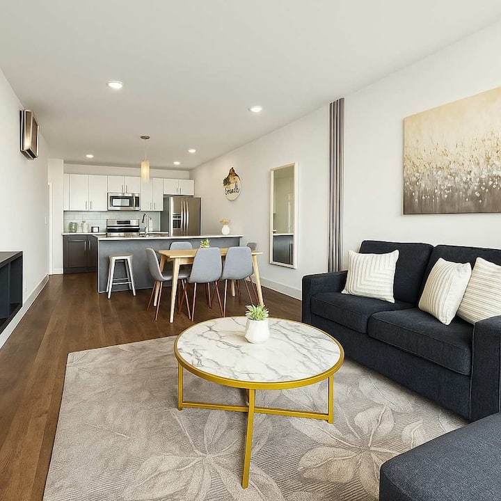 Stylish 1bd | Sleeps 4 | Northern Liberties - Adventure Aquarium, Camden