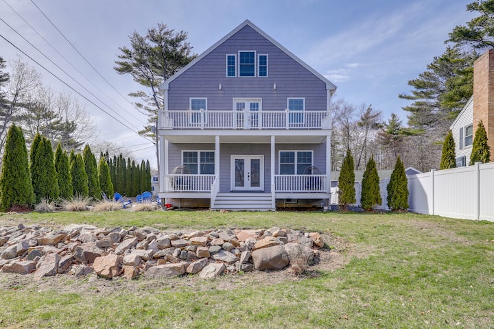 Steps To Short Sand Beach: Retreat W/ Game Room! - Ogunquit, ME
