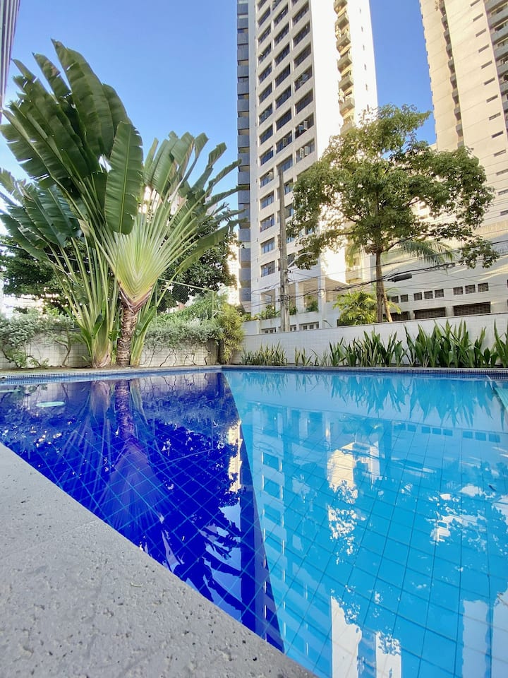 Flat Pertinho Do Shopping E Praia | Até 6 Pessoas - Recife