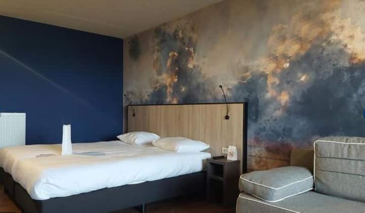 Romantic Getaway W/ Balcony Overlooking The Dunes - Wijk aan Zee