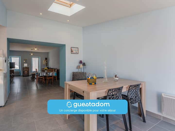 La Maison De Retz - 400m Centre - Jardin - Bourgneuf-en-Retz