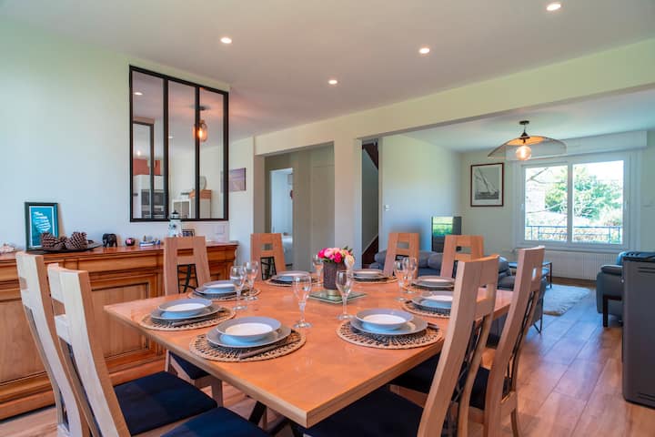 La Mer Blanche - Proche De La Mer Avec Jardin - Bénodet