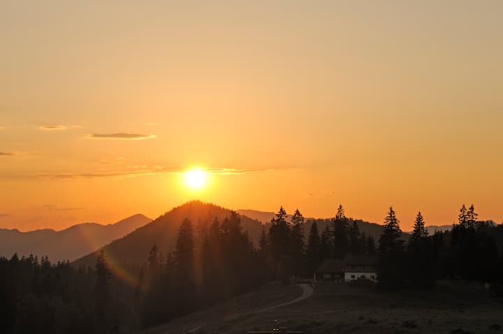 Ferienwohnung Giebelstadl Mit Blick In Die Natur - Reit