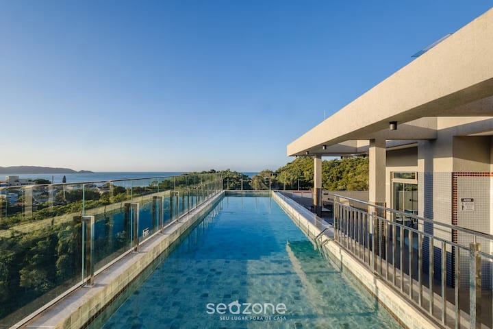 Ap W/pool, Gym, And Jacuzzi 500m The Beach Elf0402 - Bombinhas