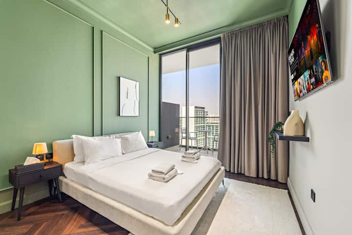 Cozy 1br W/ Jvc View L Pool & Gym - Dubai