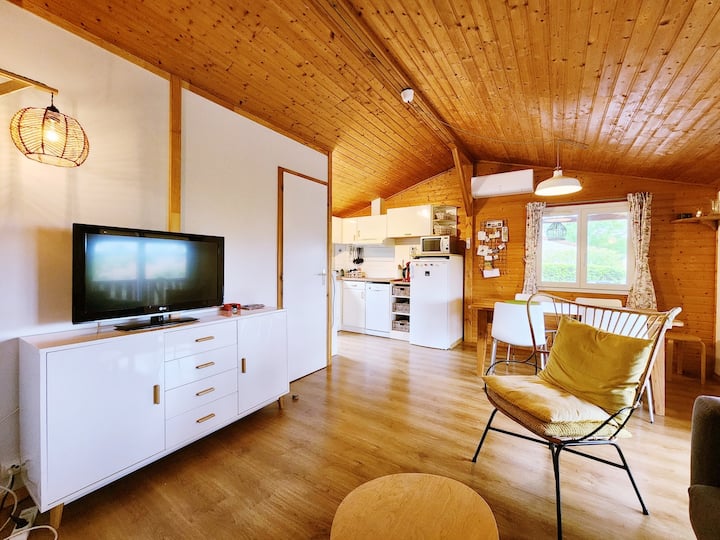 Chalet Cosy, Clim, Vue Pyrénées - Auch