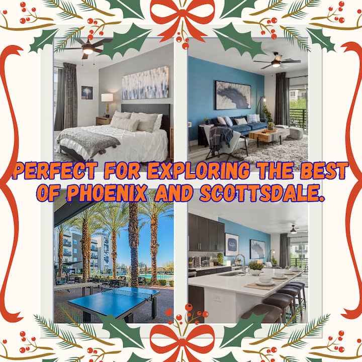 Stylish Condo W/ Hot Tub & Fire Pit - Phoenix, AZ