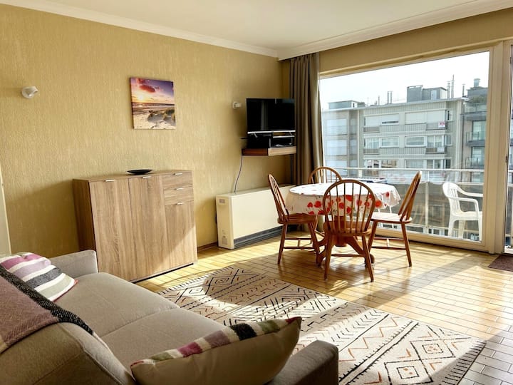 Studio Confortable Avec Vue Latérale Sur La Mer - Koksijde