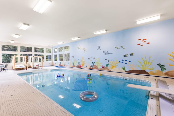 Wembley Estate | Indoor Pool • Hot Tub • Golf Sim - Rockford, IL