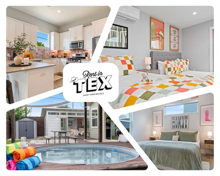 3br Austin Escape | Private Cowboy Pool & Casita - Austin, TX