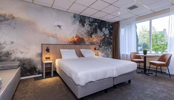 Two Elegant Rooms Near Speelgoedmuseum Roden - Groningen