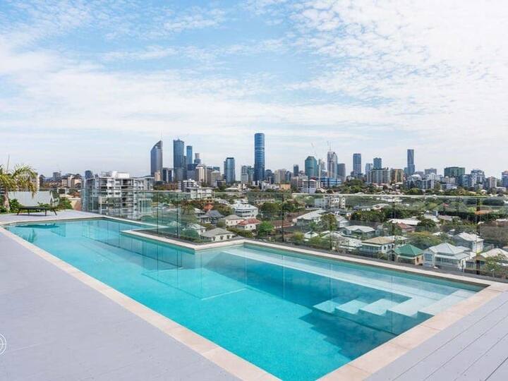 The Linton Lookout | Kangaroo Point 2br + Pool - Brisbane
