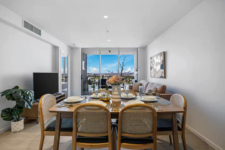 Free Parking & High 16th Floor With Rooftop Bar - Brisbane