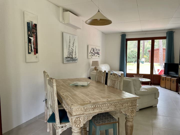 Maison Avec Jardin – Résidence Hetclub Au Huga - Lacanau