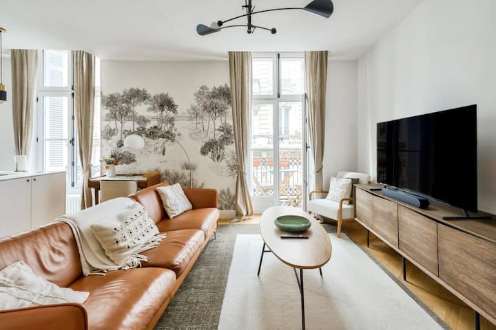 Guestready - Séjour ÉLégant Avec Balcon Pour 4 - Le Bouscat