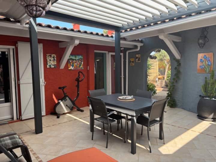 Le Cabanon De Vacances Avec Patio - Six-Fours-les-Plages