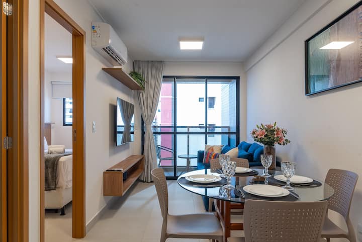 Studio Design 3 Apt 810 -Mandi Hospitalidade - Maceió