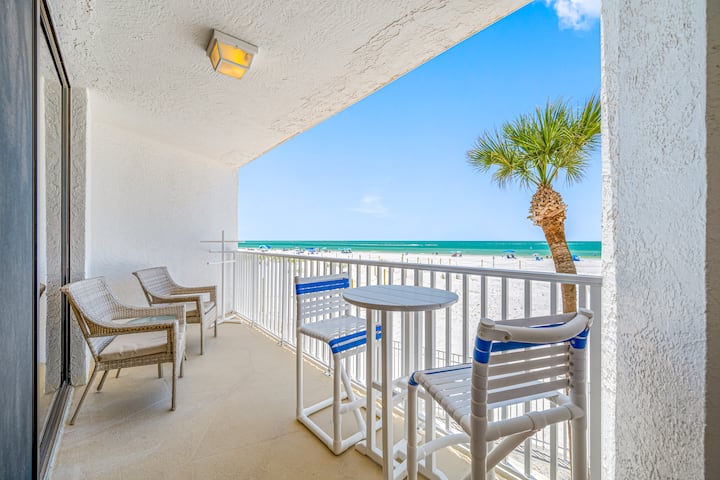 Chambre 103- Beachfront, Pool, Hot Tub,johns Pass! - Madeira Beach, FL