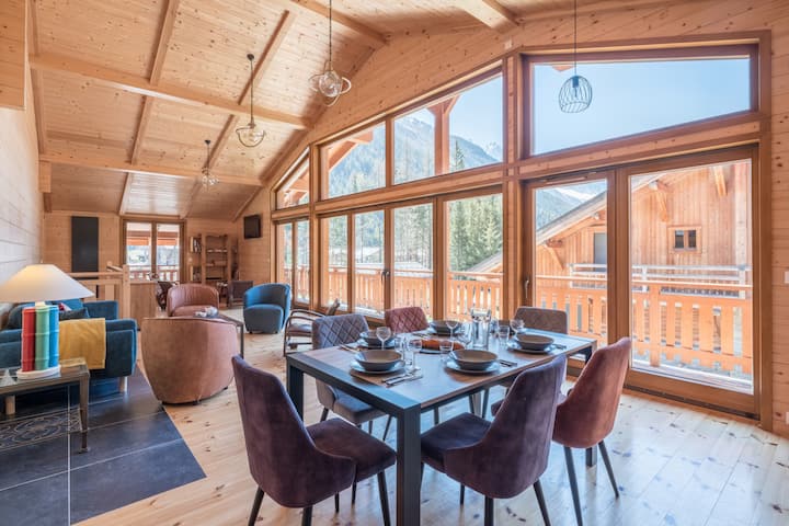 Spacieux Chalet Avec Vue Mont Blanc Sublime - Vallorcine