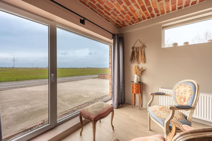 Stylish Nature Hideaway | Cozy Apartment With View - De Haan