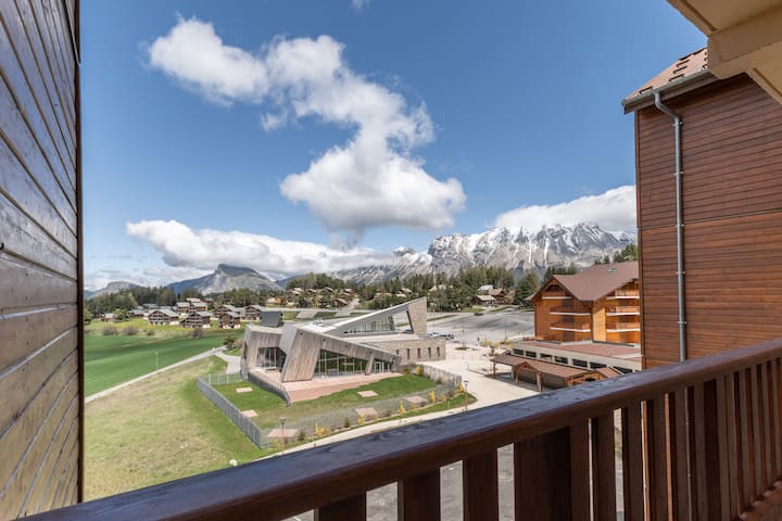 Appartement Vue Sur Les Pistes, Pour 8 - La Joue du Loup