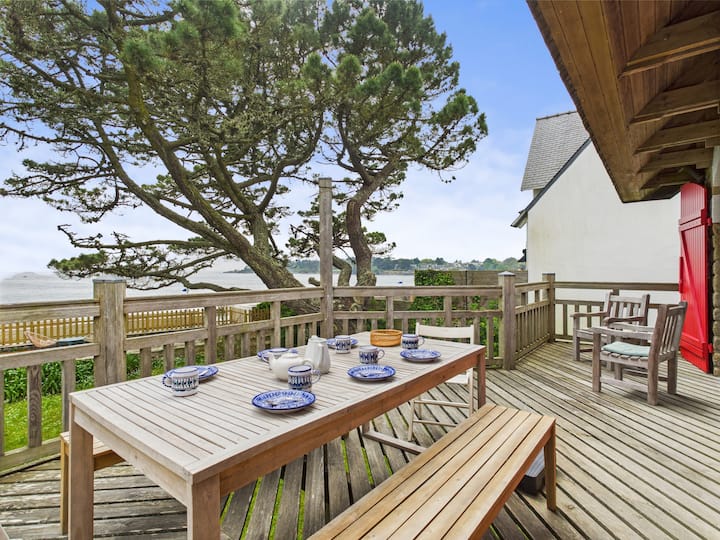 Grande Maison Vue Mer Et Accès Plage Direct Pour 7 - Bénodet