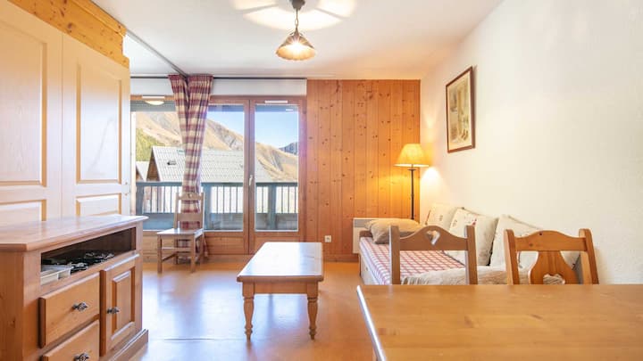 Appt Cosy 4 Pers, Balcon, Piscine Chauffée - Saint-Sorlin-d'Arves