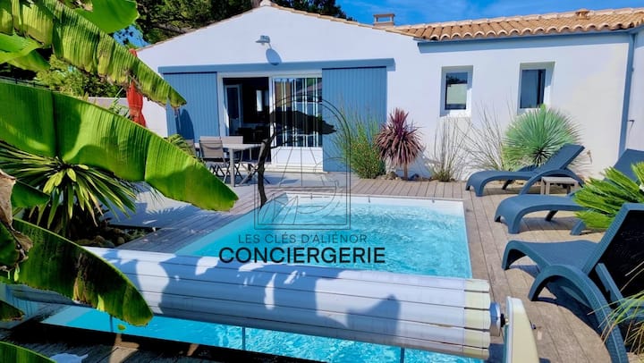 Villa L'odyssée / Proche Plage / Piscine Chauffée - Île d'Oléron