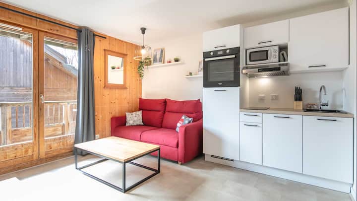 Charmant Appartement 6 Pers, Balcon, Vue Montagne - Saint-Sorlin-d'Arves