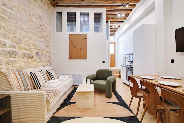 Les Halles - Grands Boulevards Stylish 2br - 6p - Paris