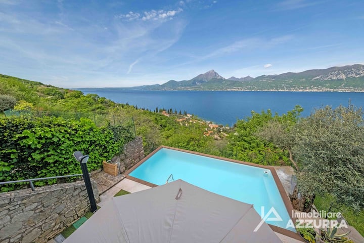Il Sospiro Del Lago - Avec Piscine Privée Et Vue M - San Zeno di Montagna