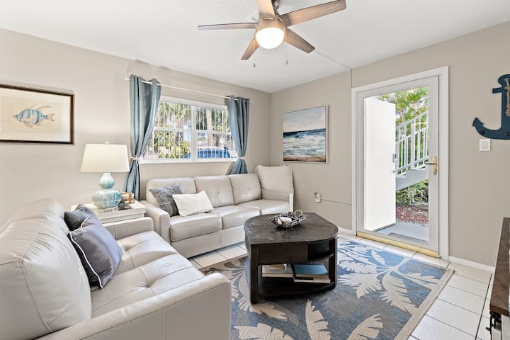 Sunny | Ground Floor | Pool | One Block To Beach - Cape Canaveral, FL