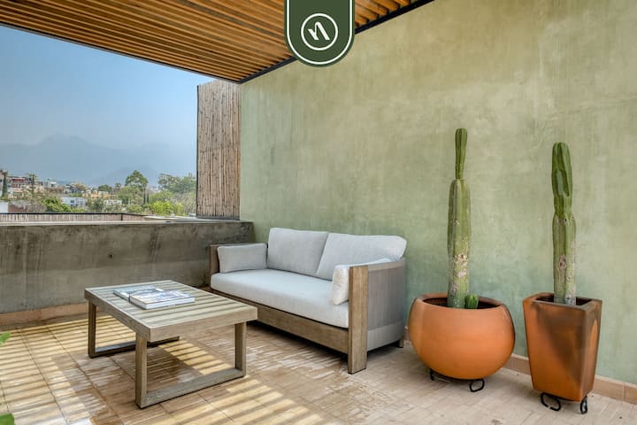 Luxury 1 Br Condo In Downtown - Ac - Peaceful - Oaxaca