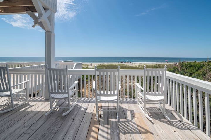 Ocean Harmony | Seaside Duplex With Great Views! - Holden Beach, NC