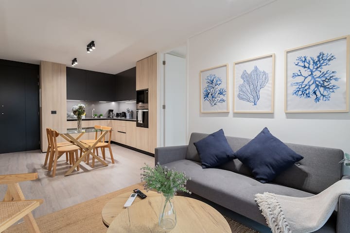 Stylish 2br Araucano Park Comfort For 5 Guests - Las Condes