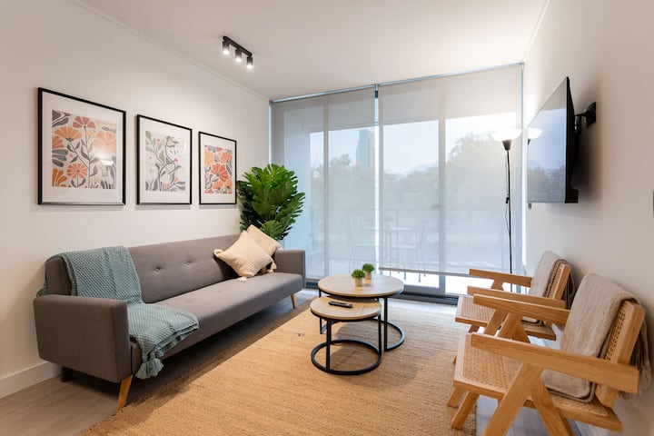 Chic 1br Suite | Central Santiago Modern Design - Las Condes