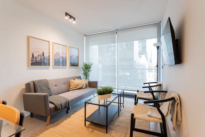 Modern 2br | Prime Las Condes Escape For 4 Guests - Las Condes
